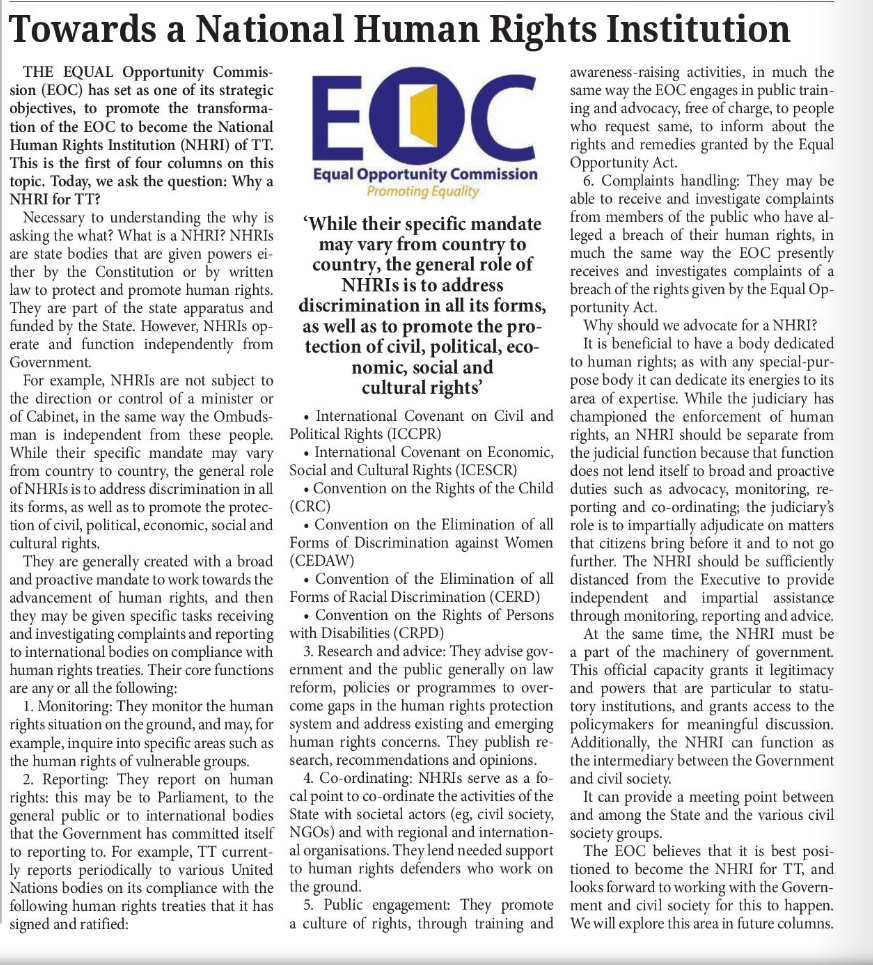 Publications | Equal Opportunity Commission